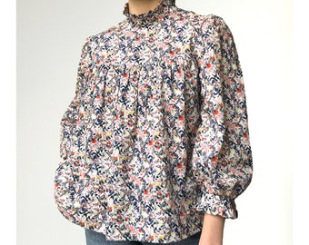 Liberty Print Blouses - Etsy