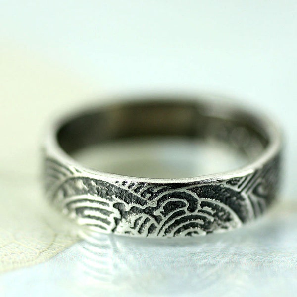 Wave Ring - Etsy