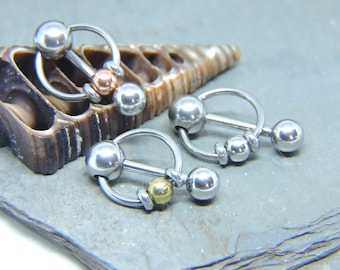 Vch piercing jewelry | Etsy