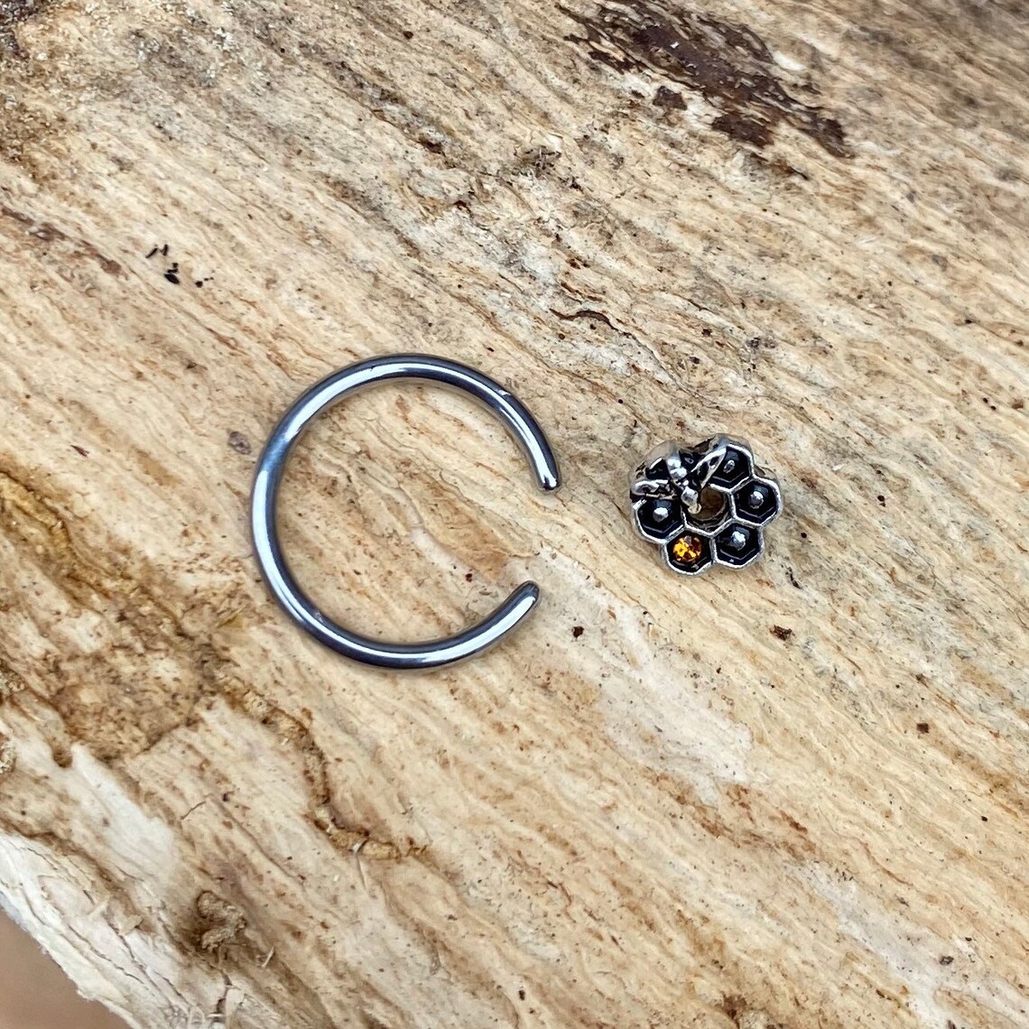 Vertical Hood Piercing Barbell 14G 12G 10G VCH Bar Straight or | Etsy