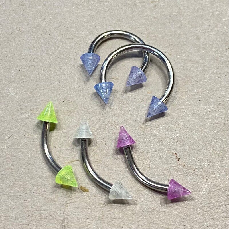 Fake Eyebrow Piercing - Etsy