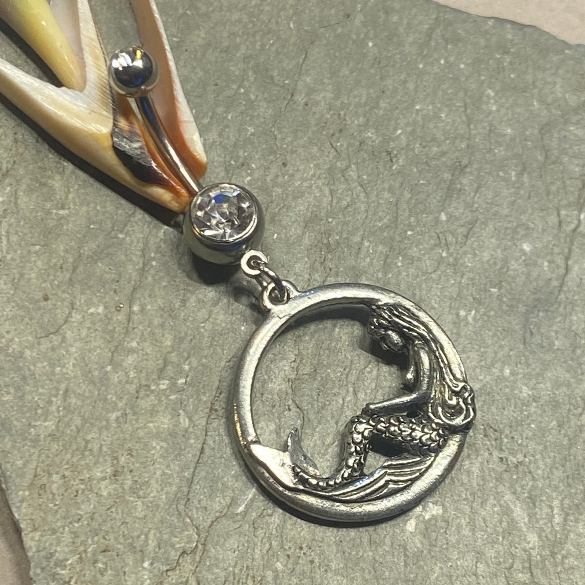 Belly Button Ring Belly Button Jewelry Mermaid Belly - Etsy