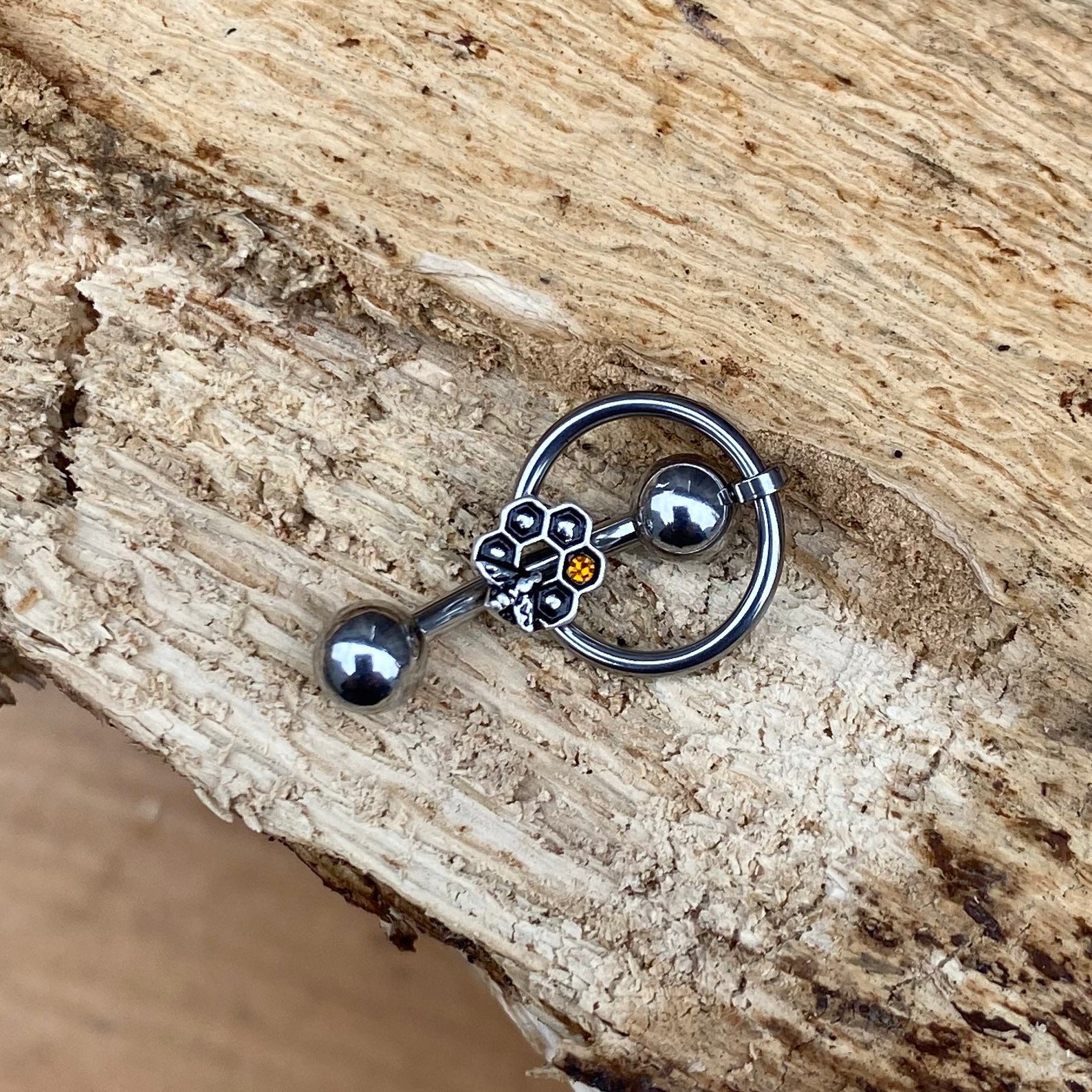 Vertical Hood Piercing Barbell 14G 12G 10G VCH Bar Straight or | Etsy