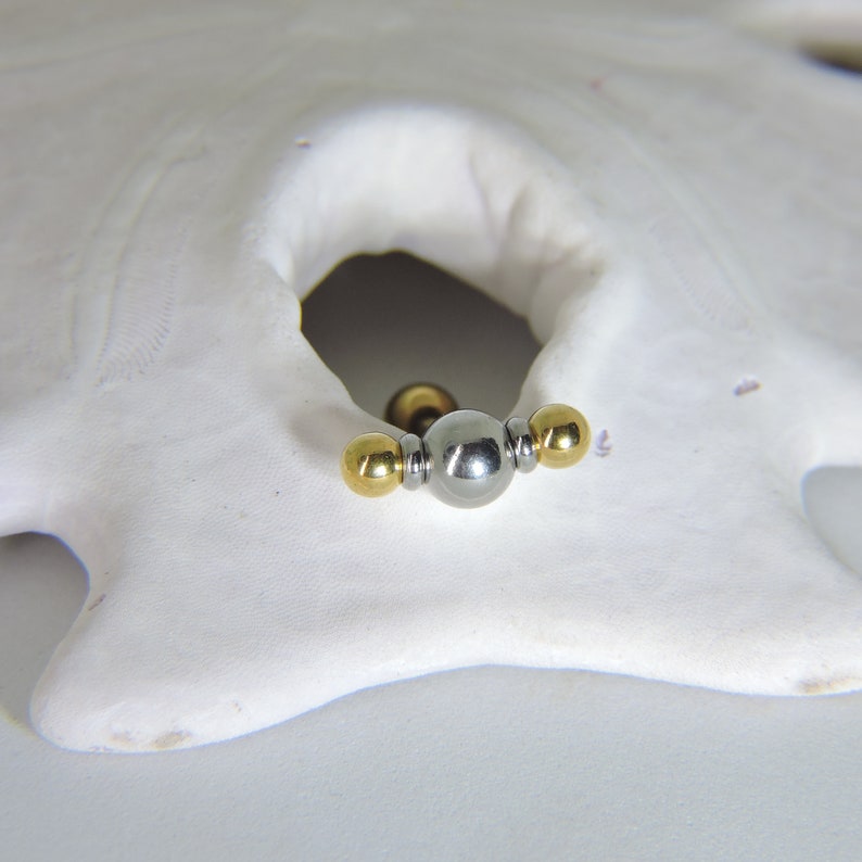 Tongue Teaser Piercing Barbell 14G 12G 10G 8G Surgical Steel - Etsy