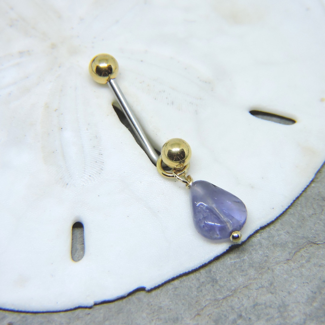 Vertical Hood Piercing Barbell 16G 14G 12G 10G VCH Bar - Flat Cut ...