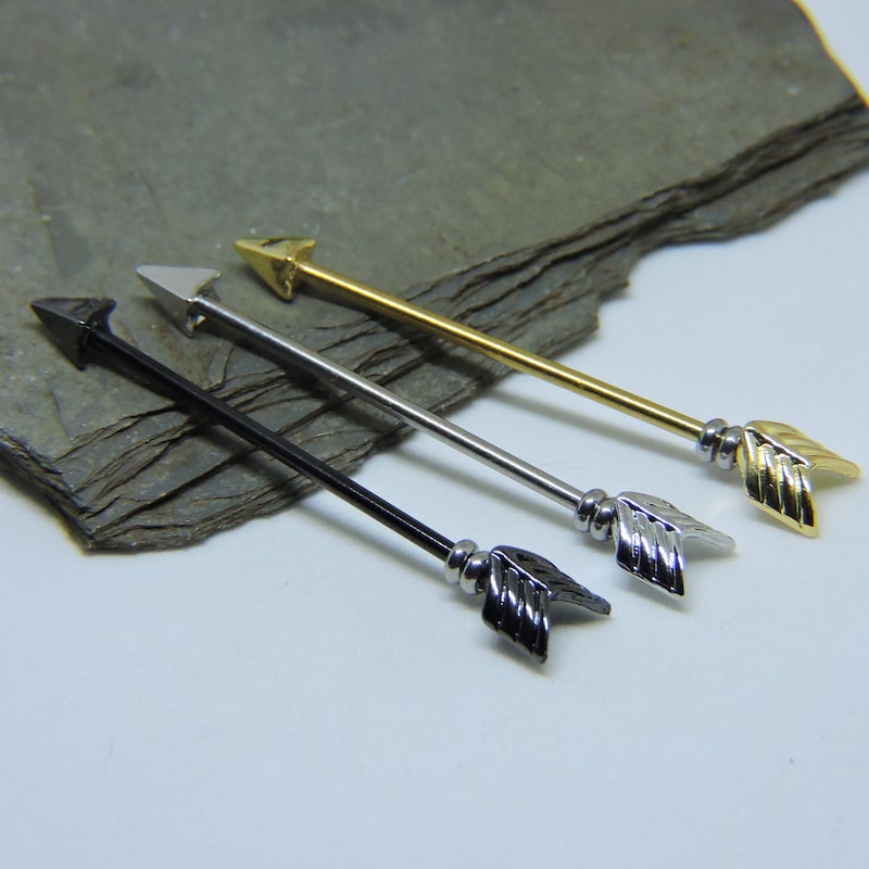 Industrial Arrow Earrings - Etsy