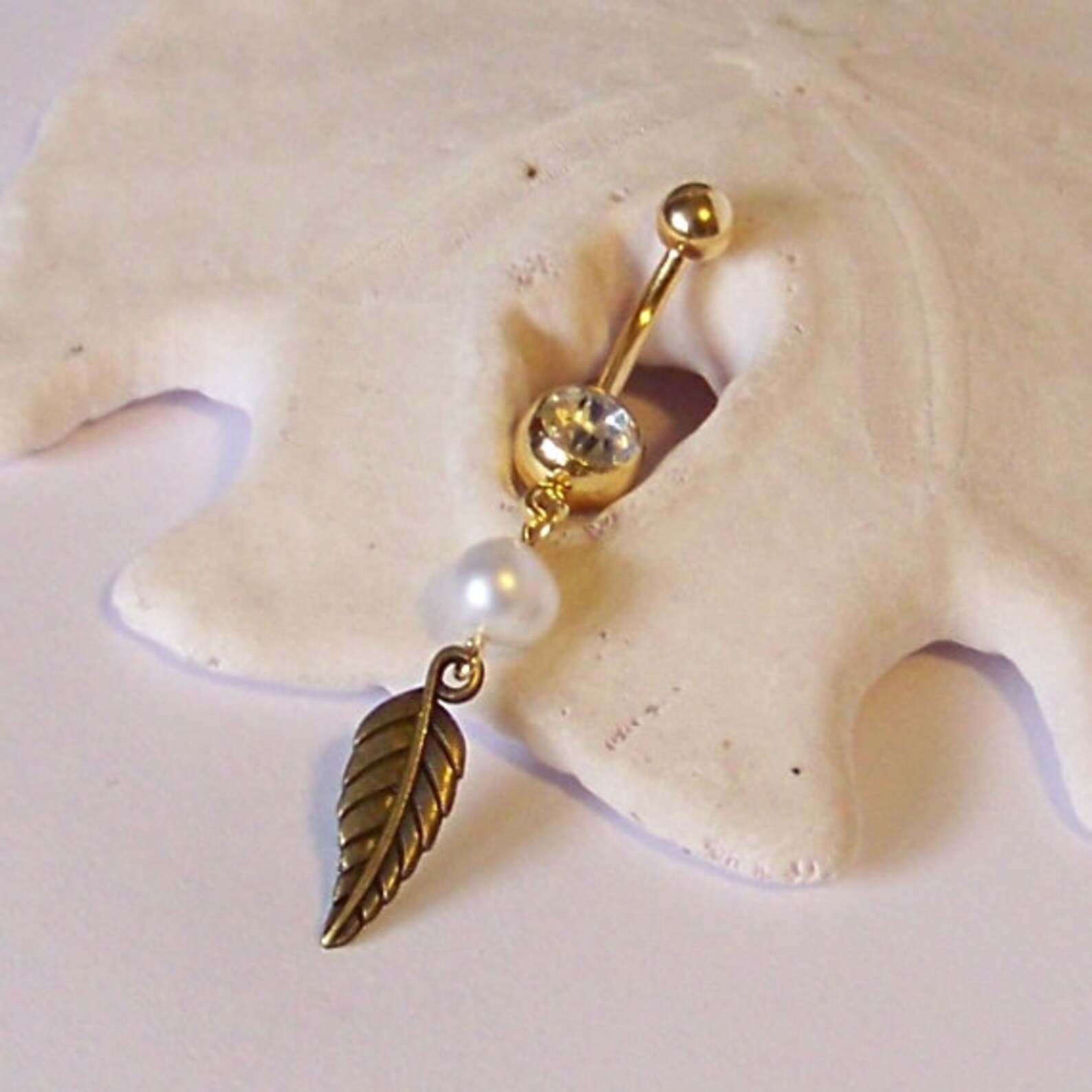 Gold Belly Button Ring Belly Button Jewelry Gold Belly - Etsy