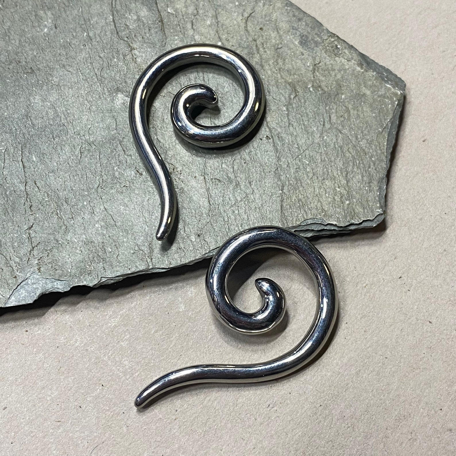 Spiral Tapers SET of 8 2 of EACH 12G and 10G and 8G and 6G | Etsy