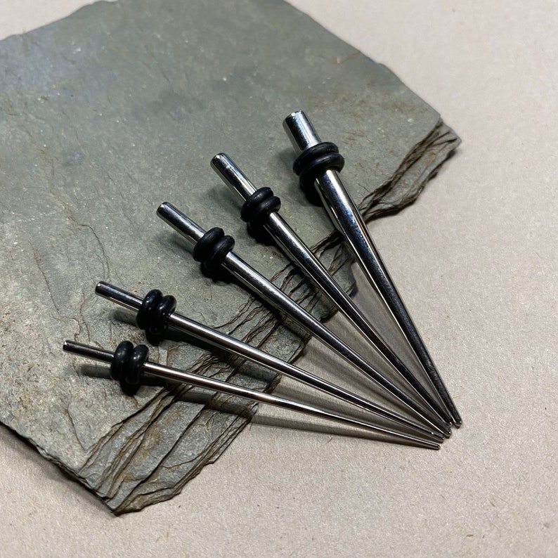 Surgical Steel Tapers 5 SETS of 2 10 PIECES Small Gauge - Etsy