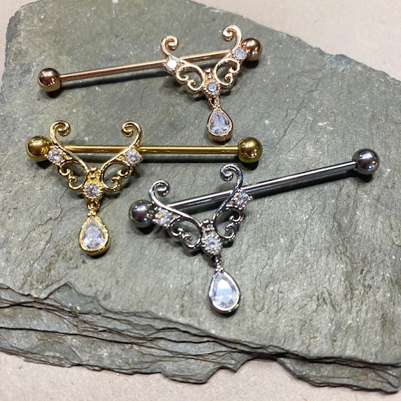 Fancy industrial piercing store