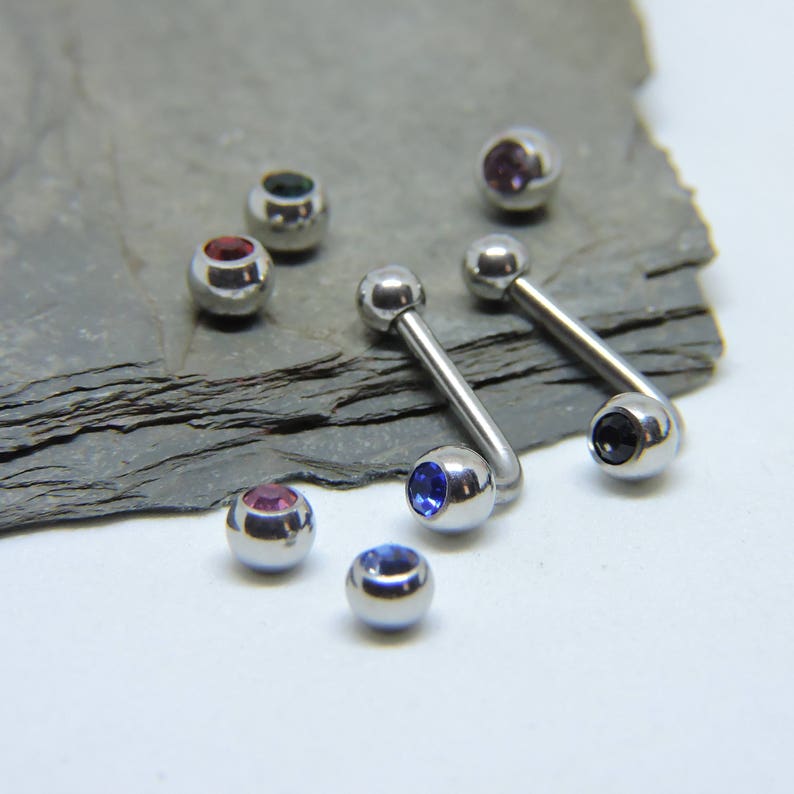 Vertical Hood Piercing Barbell - 14G Stainless Steel L Shape Barbell ...