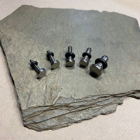 Surgical Steel Flatheads 5 SETS of 2 10 PIECES Small Gauge | Etsy