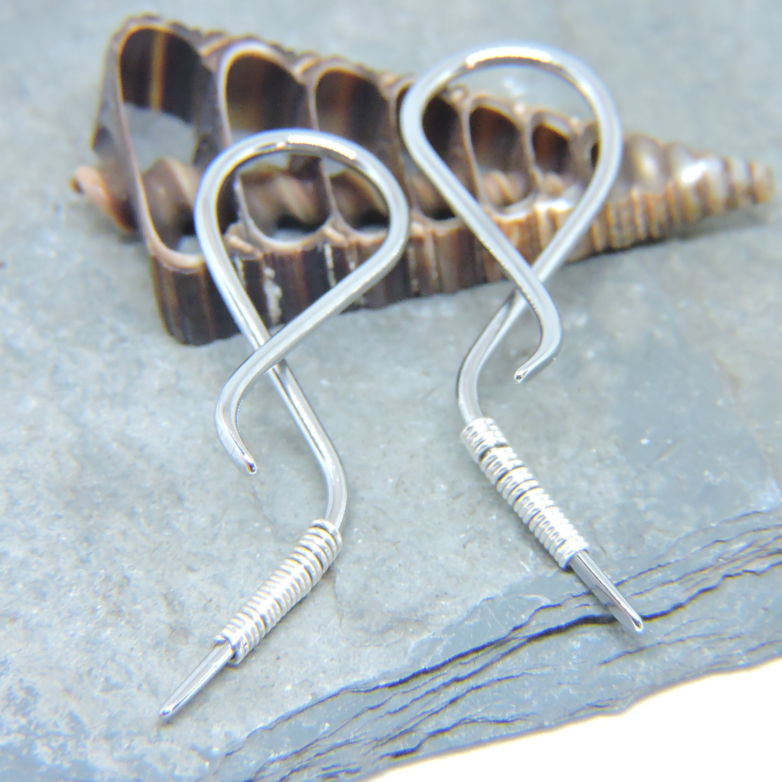 Twisted Tapers SET of 2 16G 14G 12G 10G Wire Wrap Ear Tapers | Etsy