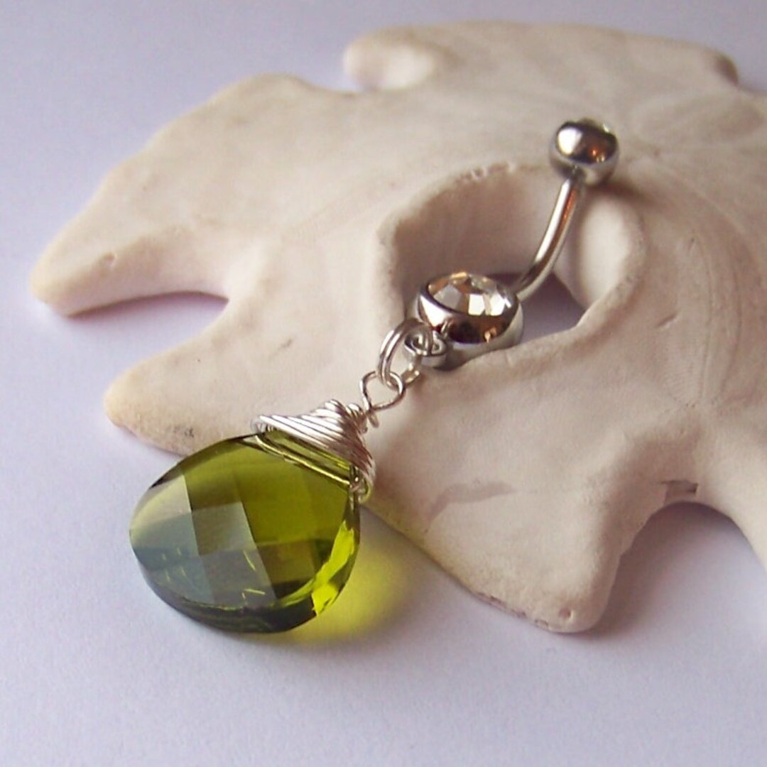 Sterling Silver Belly Button Ring Belly Button Jewelry Belly Ring ...