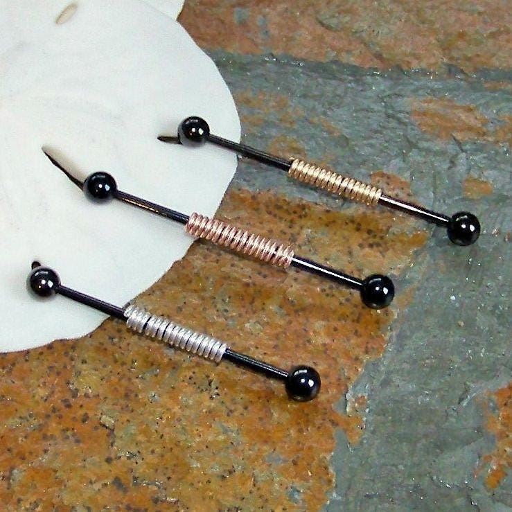 Twisted Tapers SET of 2 16G 14G 12G 10G Wire Wrap Ear Tapers | Etsy