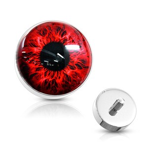 All Seeing Eye Implant Grade Surgical Steel Eyeball Replacement Ball ...