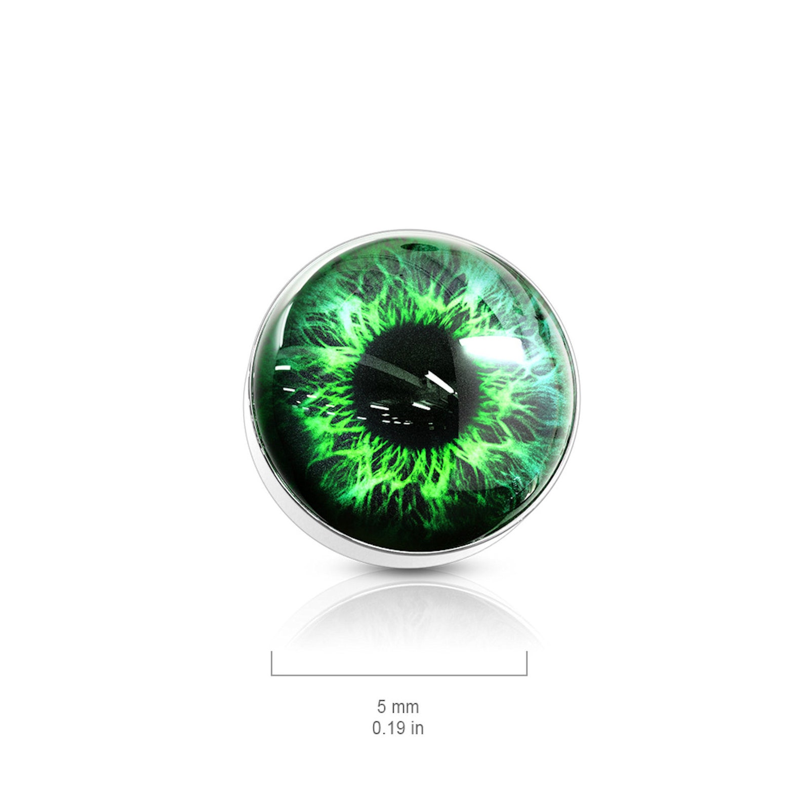 All Seeing Eye Implant Grade Surgical Steel Eyeball - Etsy