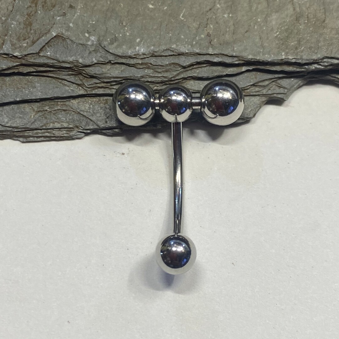 Prince Albert PA Barbell 14G 12G 10G 8G T-bar 6mm Slave Apadravya ...