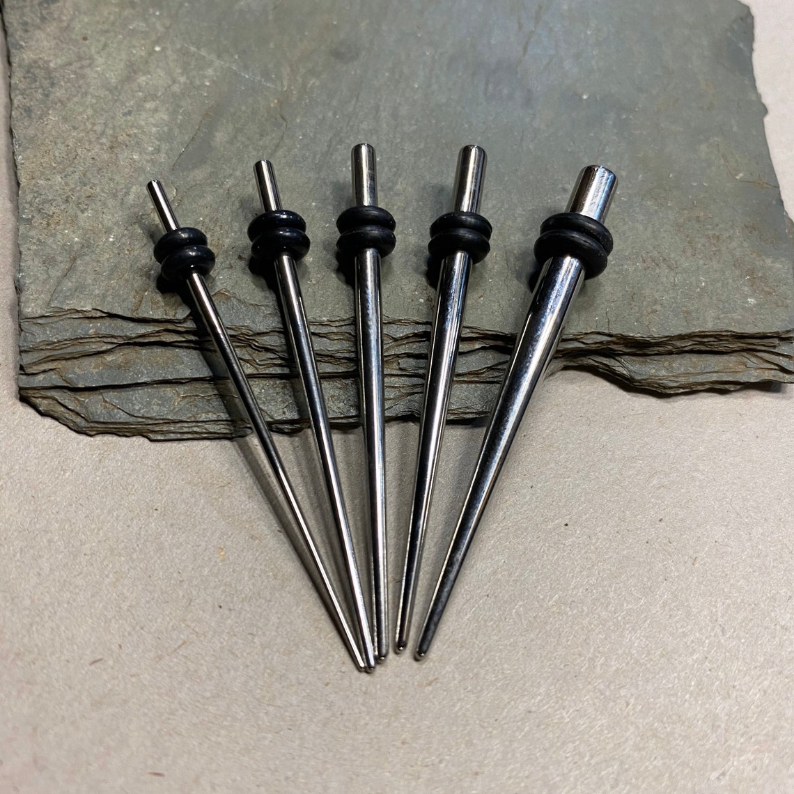 Surgical Steel Tapers 5 SETS of 2 10 PIECES Small Gauge - Etsy