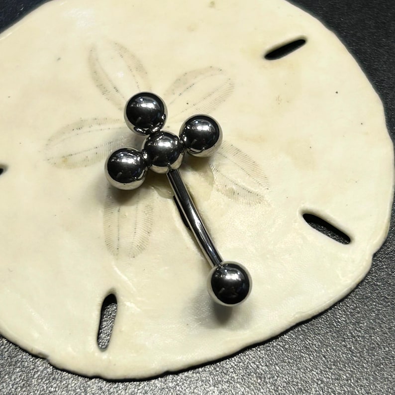 Prince Albert PA Barbell 14G 12G 10G 8G Cross T-bar Slave Apadravya ...