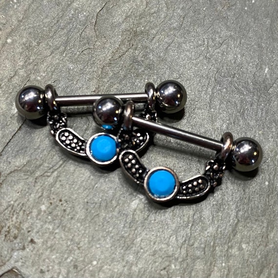 16g nipple rings store