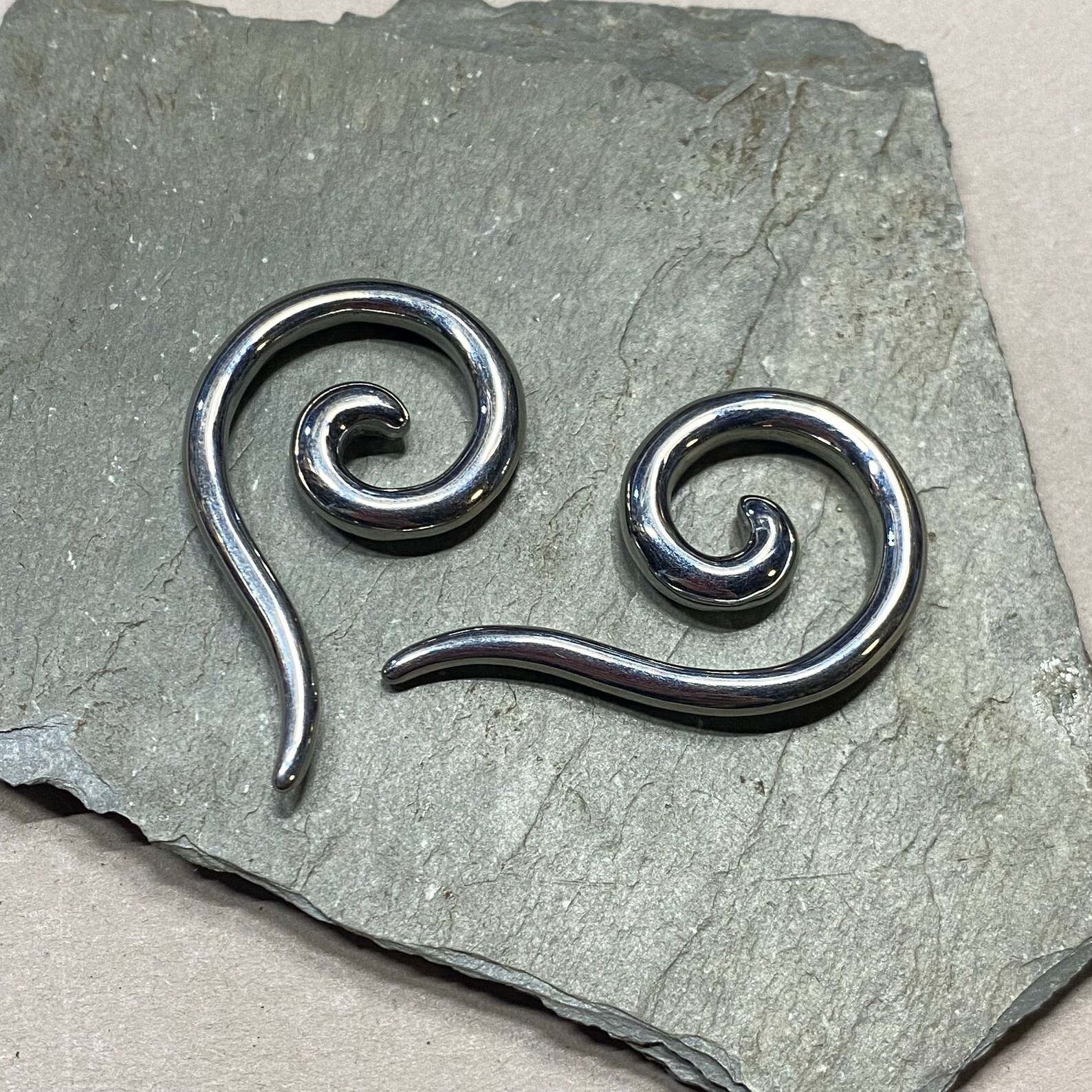 Spiral Tapers SET of 8 2 of EACH 12G and 10G and 8G and 6G | Etsy