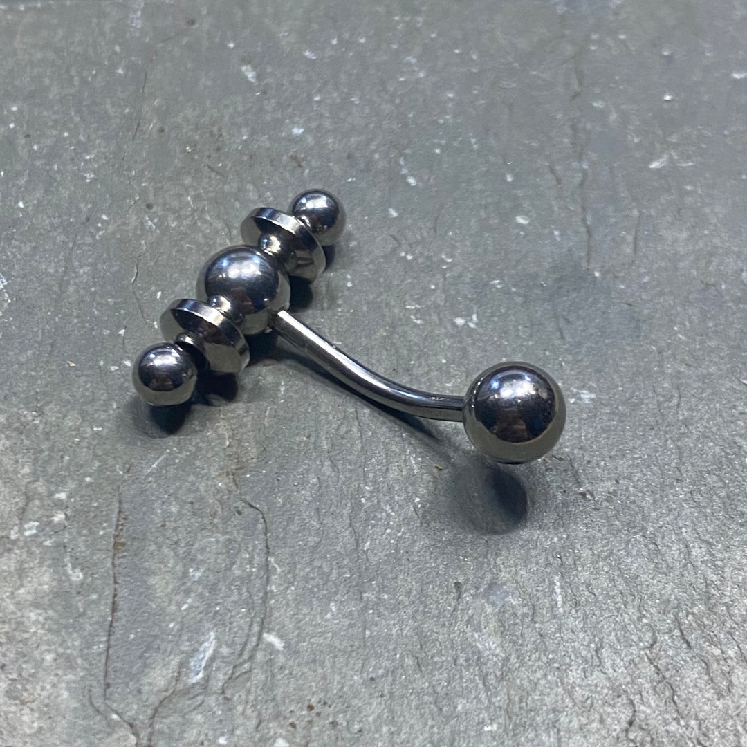 100% Surgical Vertical Hood Christina Nefertiti T Bar 14G 12G 10g 8G ...