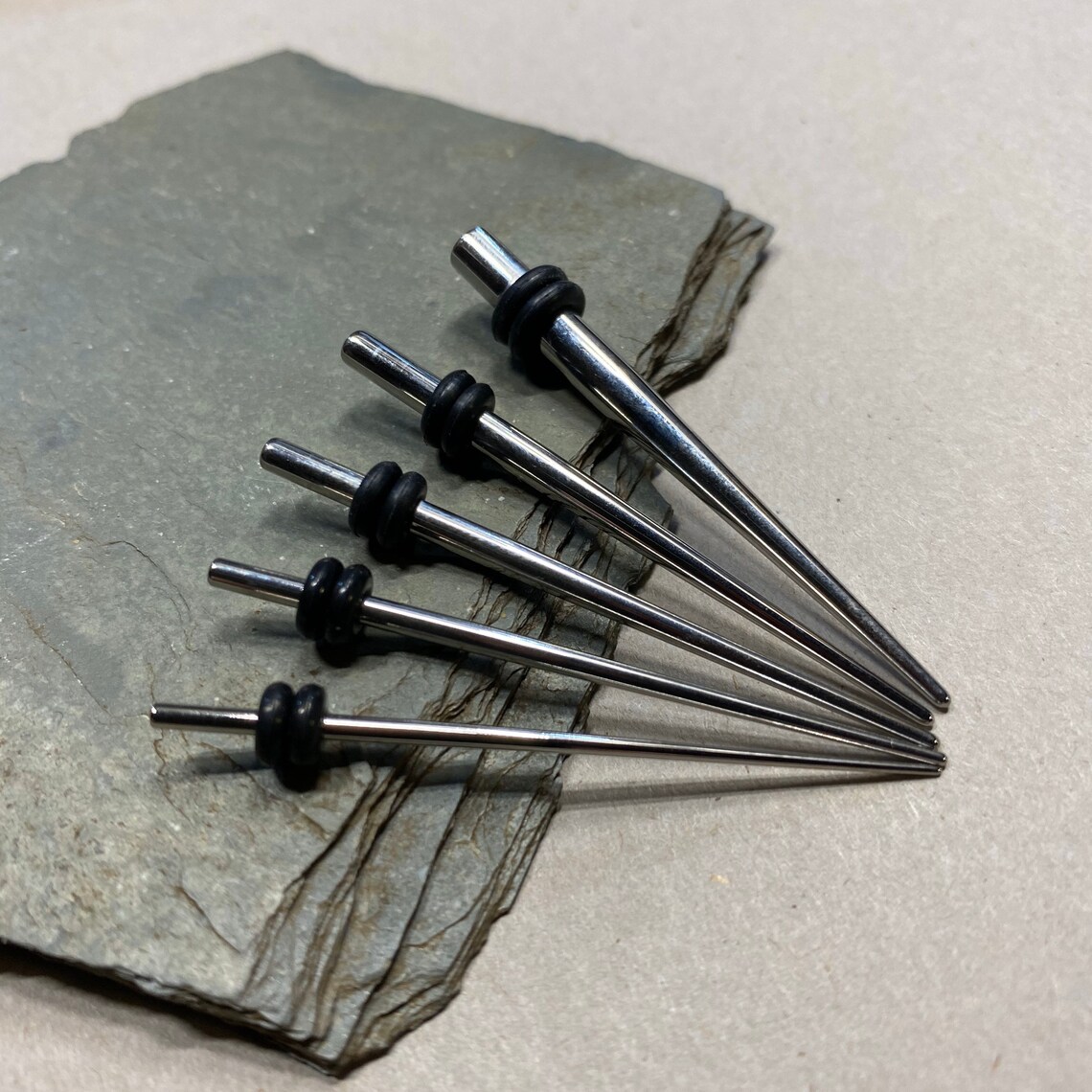 Surgical Steel Tapers 5 SETS of 2 10 PIECES Small Gauge | Etsy