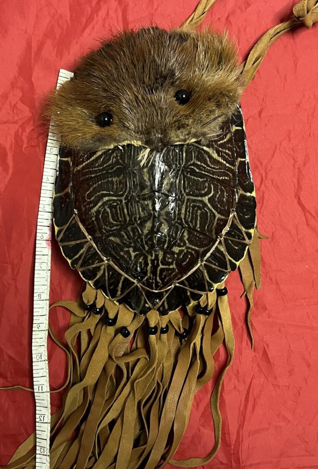 Turtle Shell and Beaver Neck Bag - Etsy