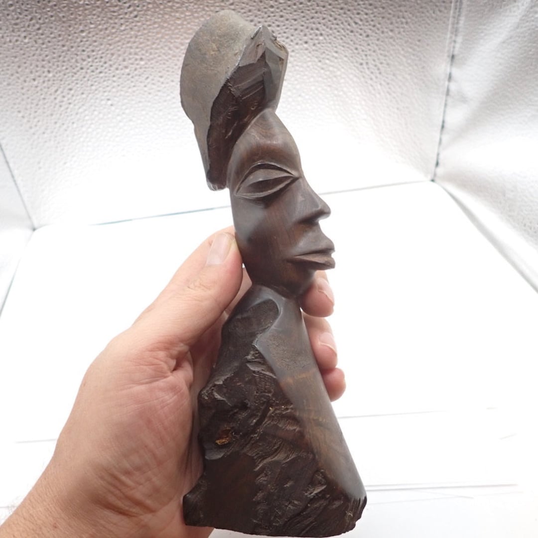 Lovely Ebony Wood African Hand Carved Handmade Carvings Statue Art ...