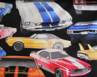 Muscle Car Fabric | Etsy