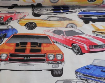 Muscle Car Fabric - Etsy