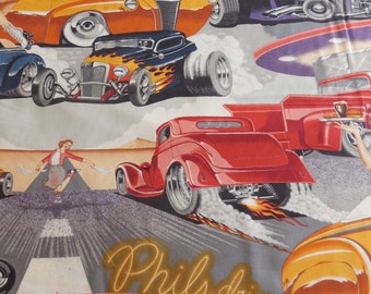 Phil's Drive-in Pin-up Fabric Alexander Henry Scenic - Etsy