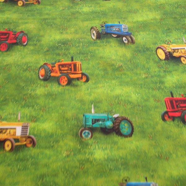 Tractor Fabric - Etsy