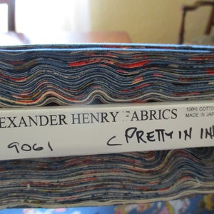 1 Yard Pretty in Ink - Chambray Background Alexander Henry Fabric 9061C ...