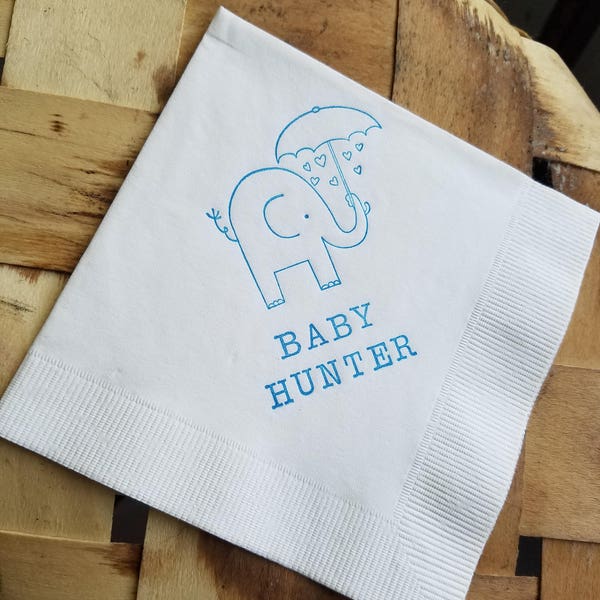 Elephant Napkins - Etsy