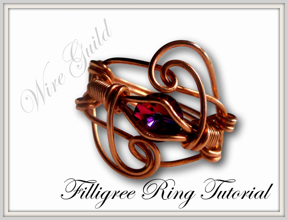 Filigree Wire Ring Tutorial - Etsy