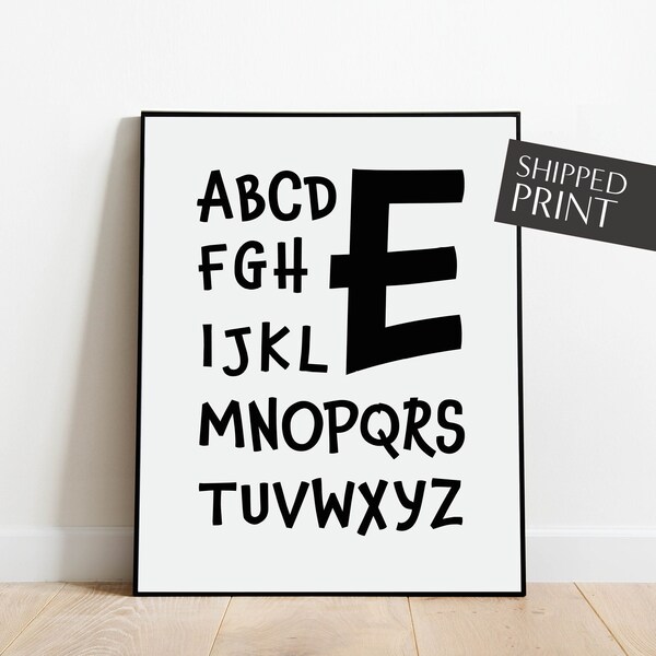 Letter E Wall Art - Etsy