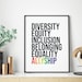 Inclusion Poster, Diversity Classroom Posters, Racism, Inspirational ...