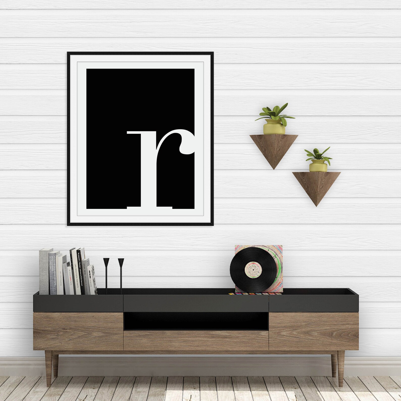 Letter R Wall Art PRINTABLE Letter R Print Minimalist | Etsy