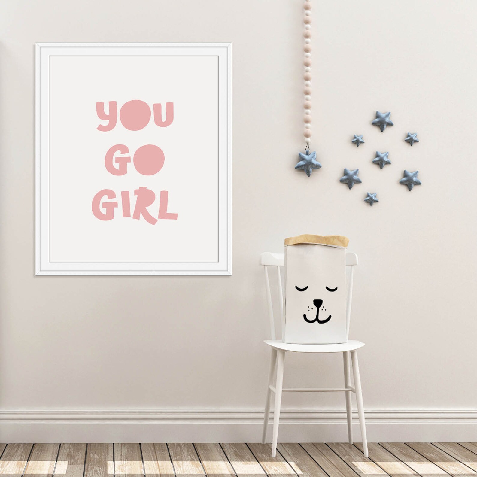 You Go Girl Poster Nursery Wall Art Baby Girl Nursery Girls - Etsy