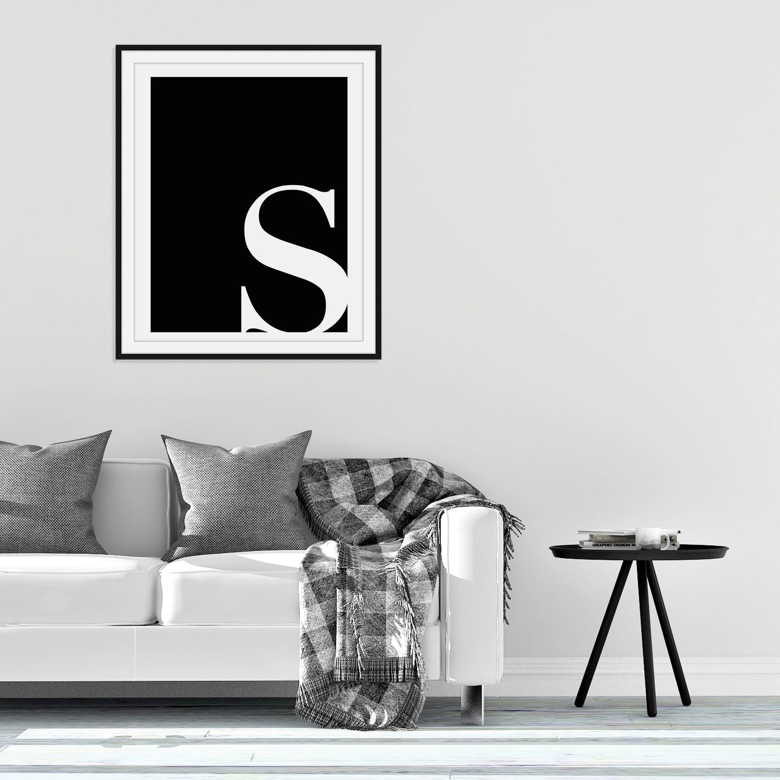 Letter S Poster PRINTABLE Letter S Print Digital Download | Etsy