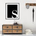 Letter S Poster PRINTABLE Letter S Print Digital Download - Etsy