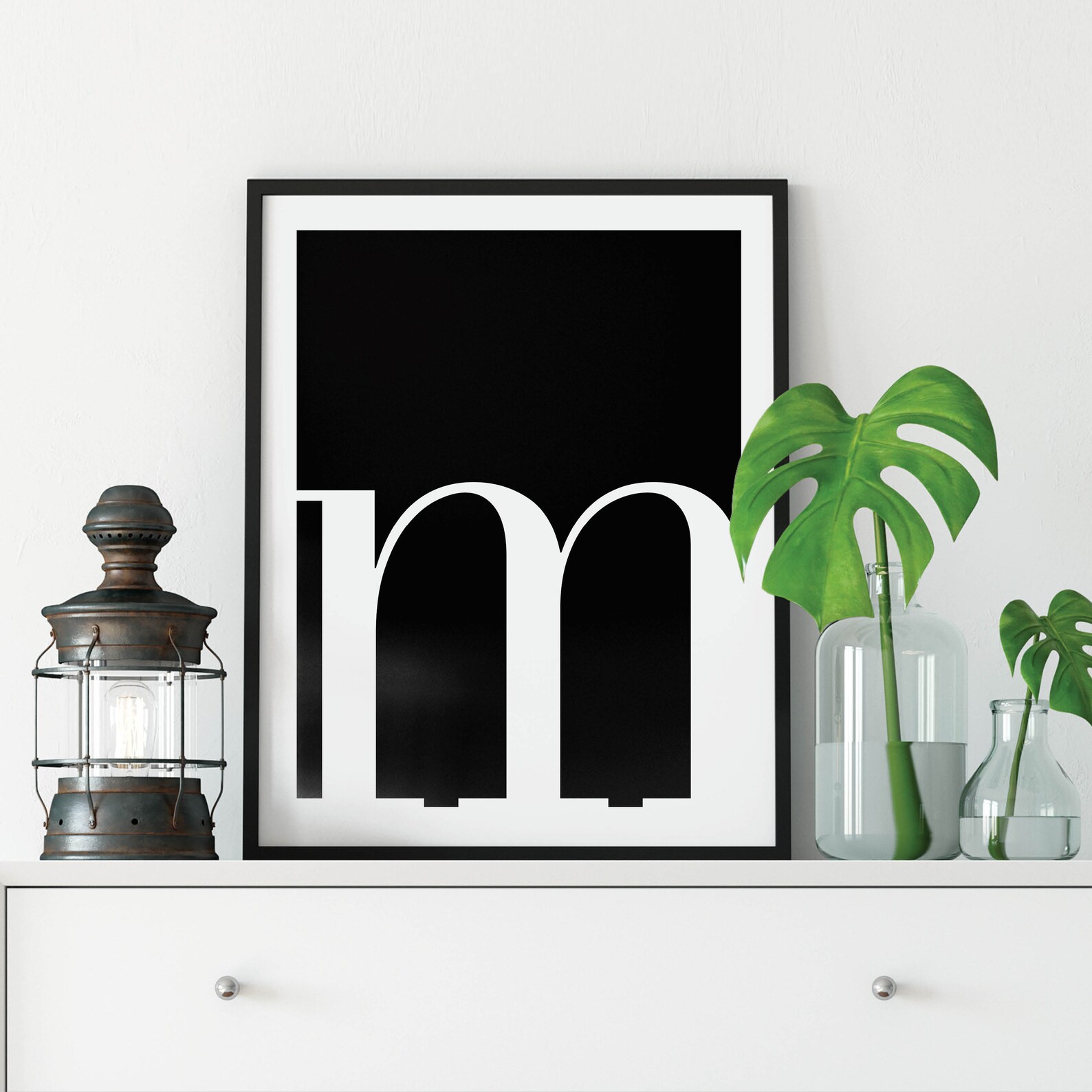 Letter M Print PRINTABLE Letter M Poster Digital Download | Etsy Canada