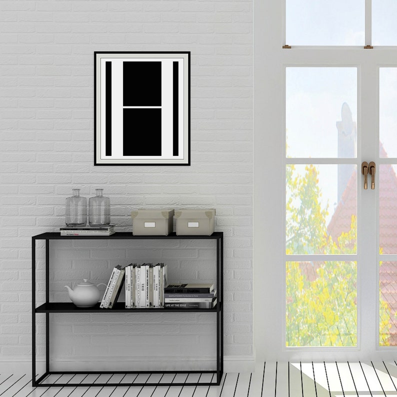 Letter H Printable Poster Digital Download Scandinavian | Etsy