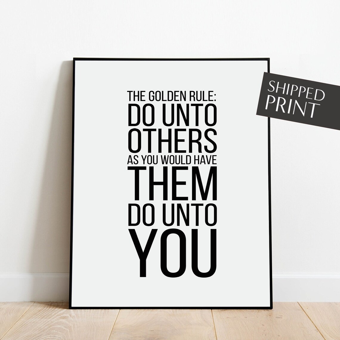 Do Unto Others Golden Rule Poster Golden Rule Wall Art - Etsy