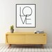 Love Wall Art Love Print Love Poster Love Wall Decor Love - Etsy