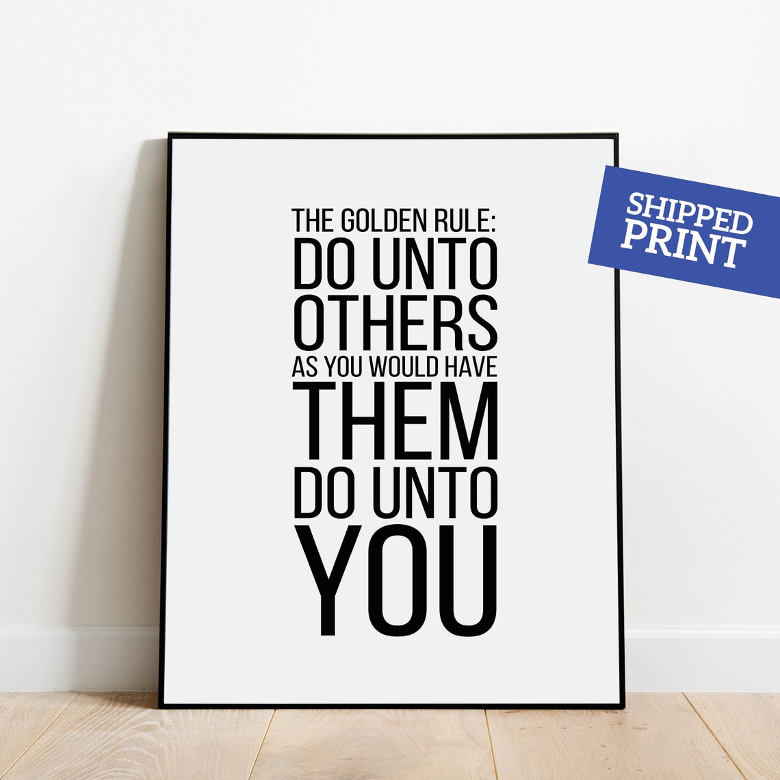 Do Unto Others Golden Rule Poster Golden Rule Wall Art | Etsy