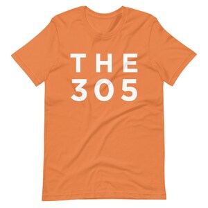 The 305 Miami Area Code T-shirt, Miami Florida Tee for Men and Women ...