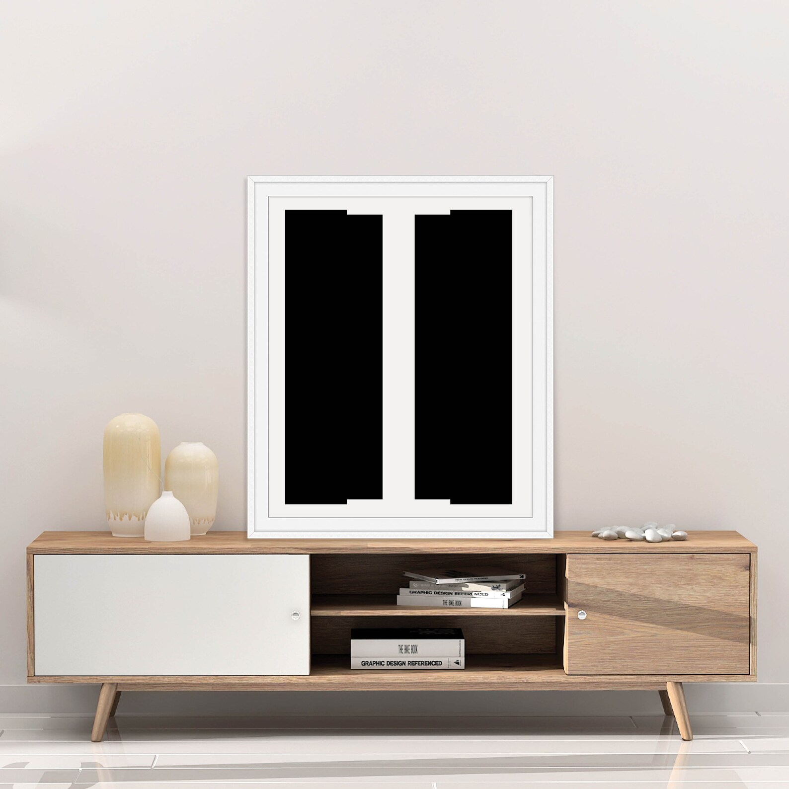 Letter I PRINTABLE Poster Digital Download Scandinavian | Etsy